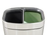 Corby Newport Dual Recycling Bin in Brushed Stainless Steel | Corby Of ...