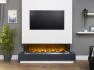 Adam Sahara Electric Inset Media Wall Fire with Remote Control, 61 Inch ...