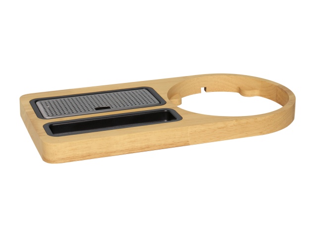 Compact Welcome Tray (Buckingham / WT0005) in Light Wood | Corby Of Windsor