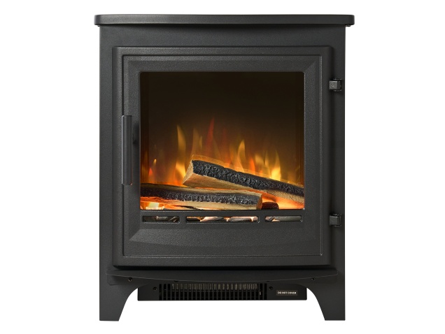 Acantha Halo Electric Stove in Black | Fireplace World