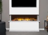 Adam Sahara Electric Inset Media Wall Fire with Remote Control, 51 Inch ...