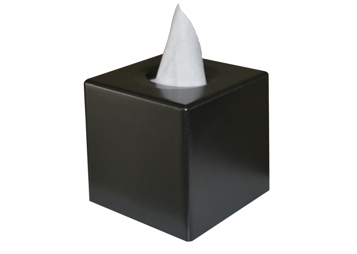 Black tissue box holder store
